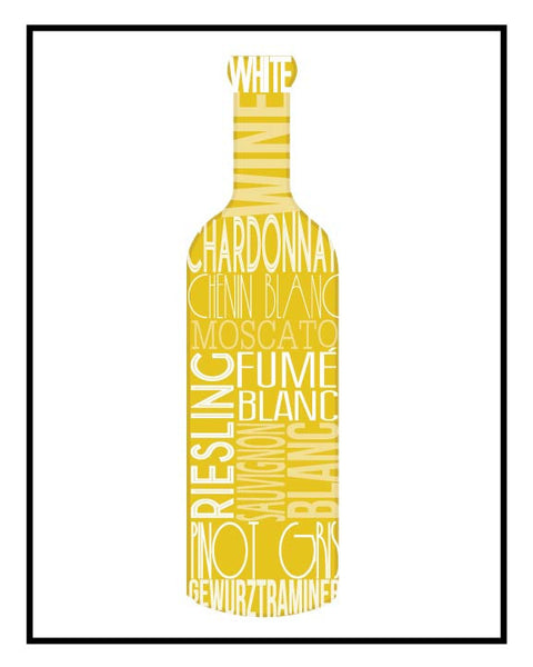 Wine Typography Print Set - PrintChicks | PrintChicks